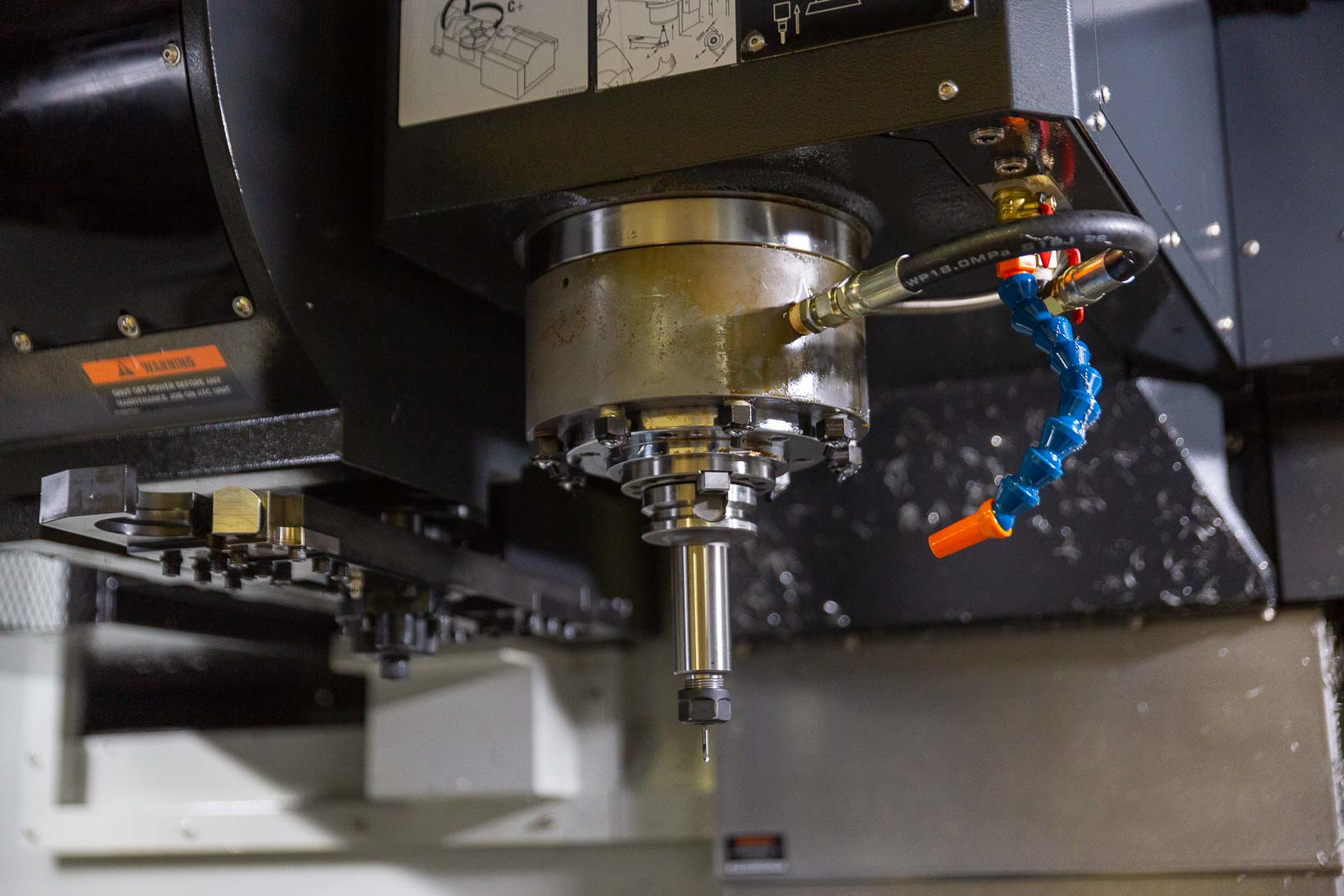 The versatile Leadwell 5-axis vertical machining center