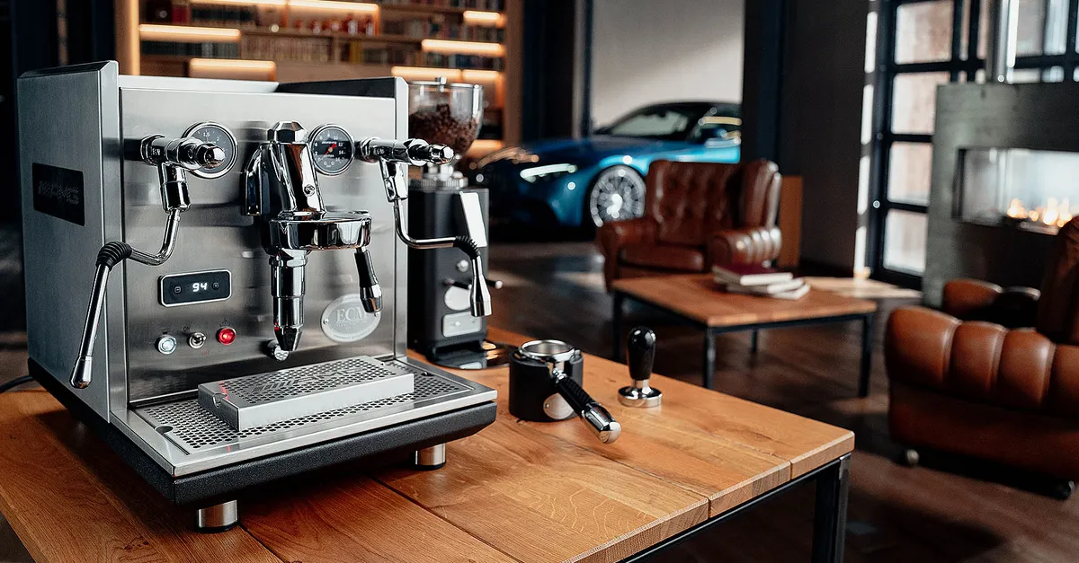 Synchronika Espresso Machine: Mercedes-AMG & ECM’s Unique Brewer ...