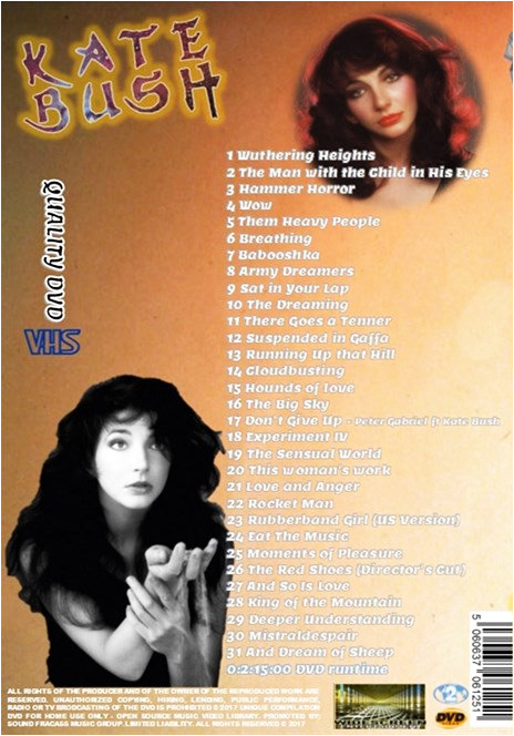 Kate Bush | Videos | Kate Bush Collectibles