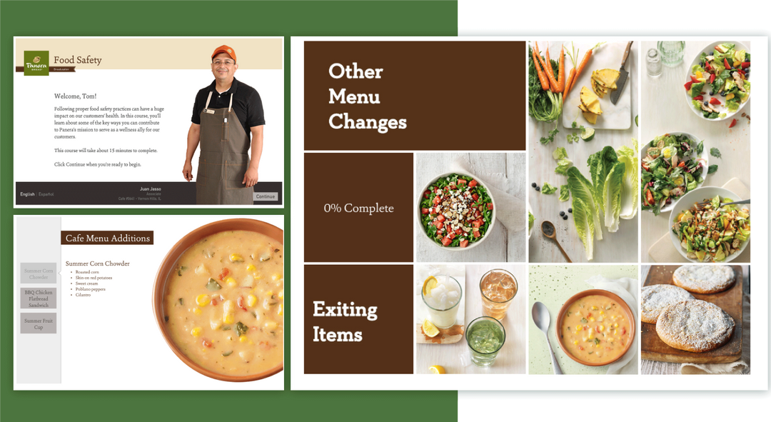 Modernized eLearning Framework for Panera Bread | Integrity XD
