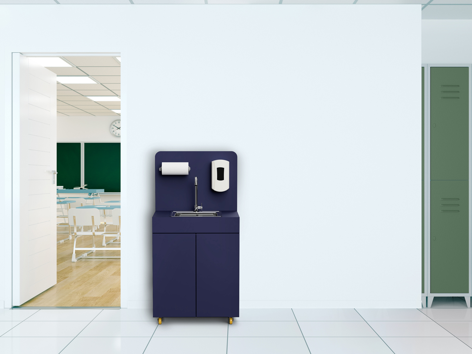 Portable Handwashing Station for Schools | Nessel