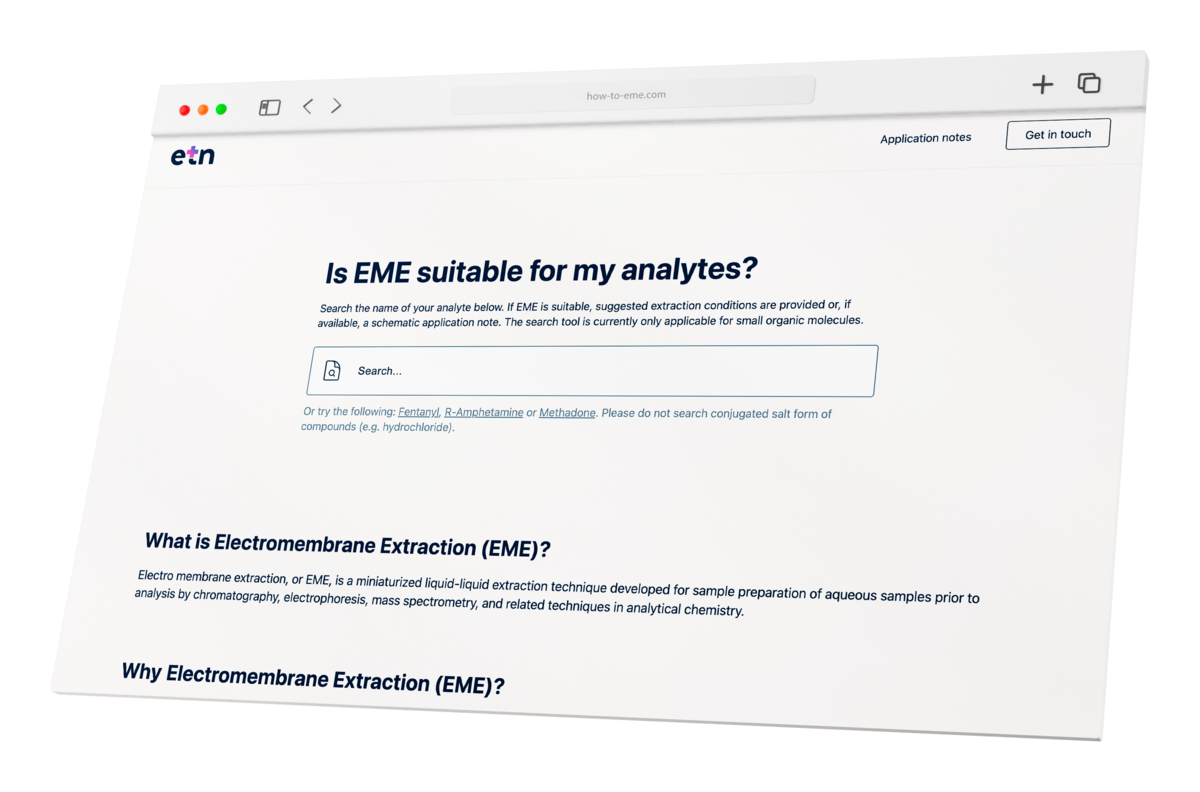 ETN launch EME suitability tool – Extraction Technologies Norway AS
