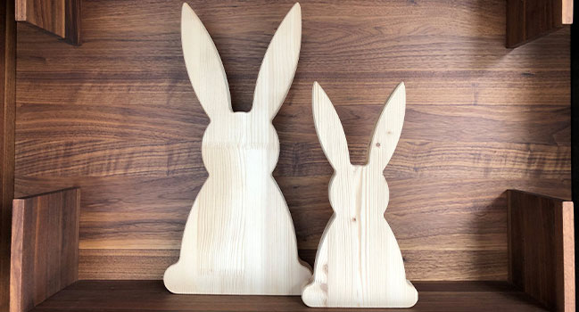 Hasen aus Holz | Hüsser Innenausbau