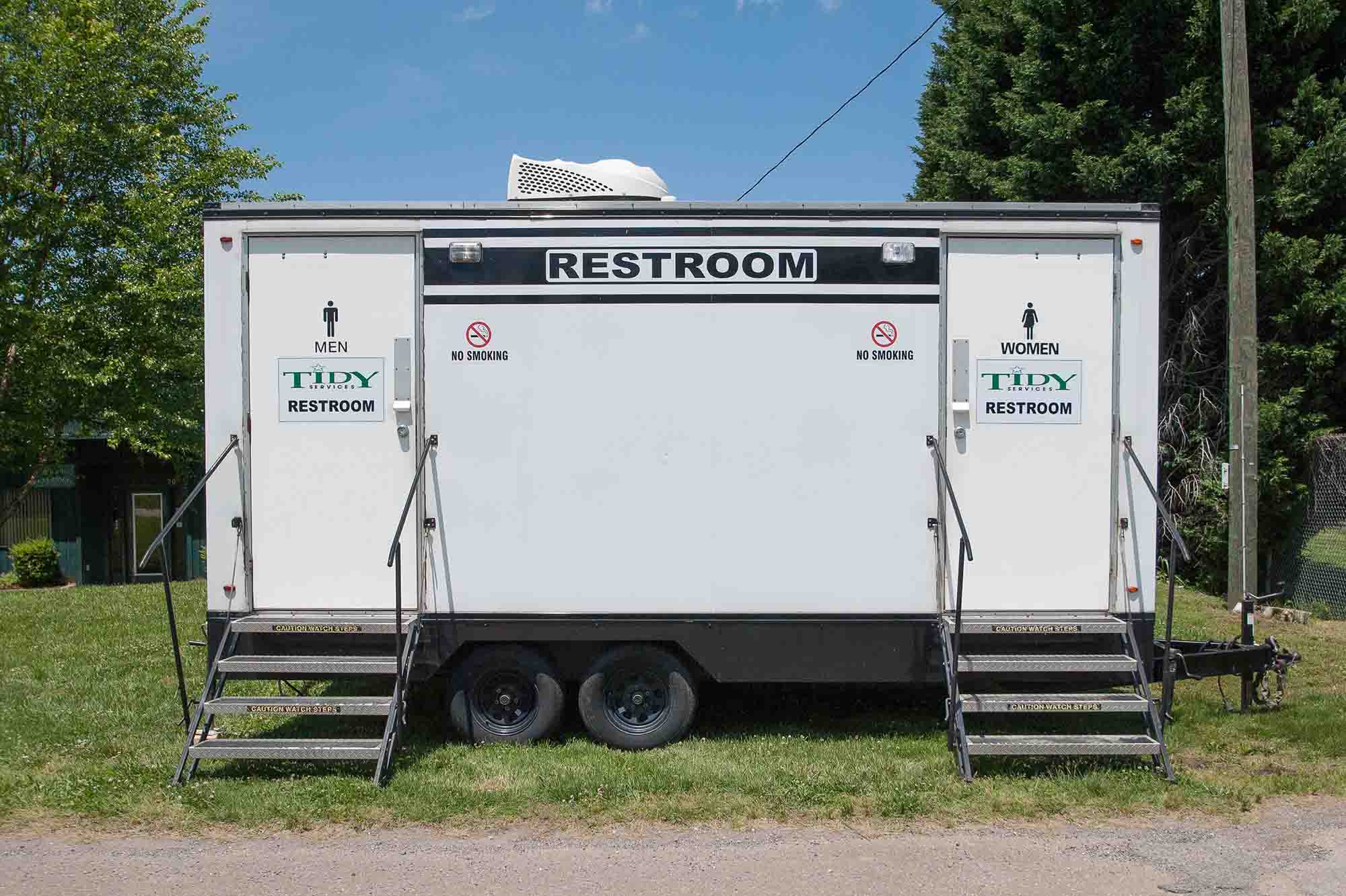 Tidy Services | Roanoke, VA | Southwest, VA | Restroom Trailers