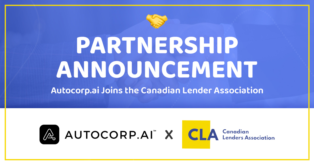 Autocorp.ai Joins the Canadian Lender Association