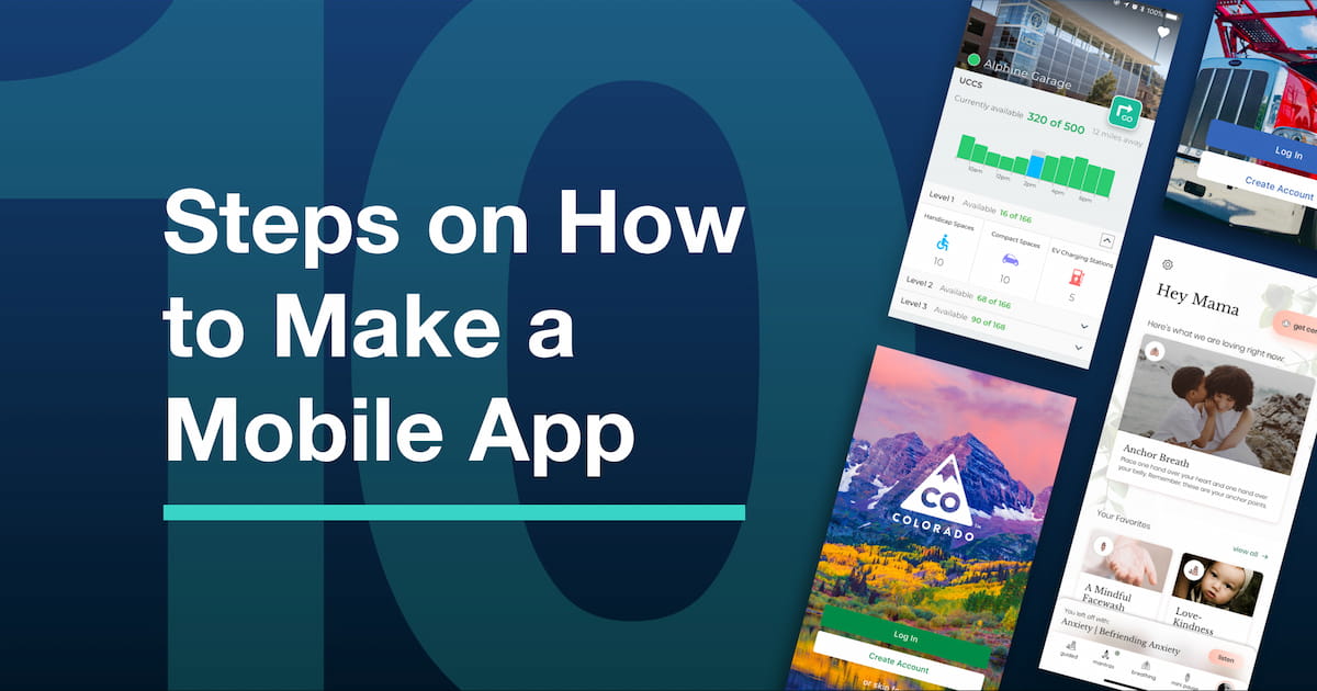 How to Make an App | 10 Step Guide on How to start a Mobile App