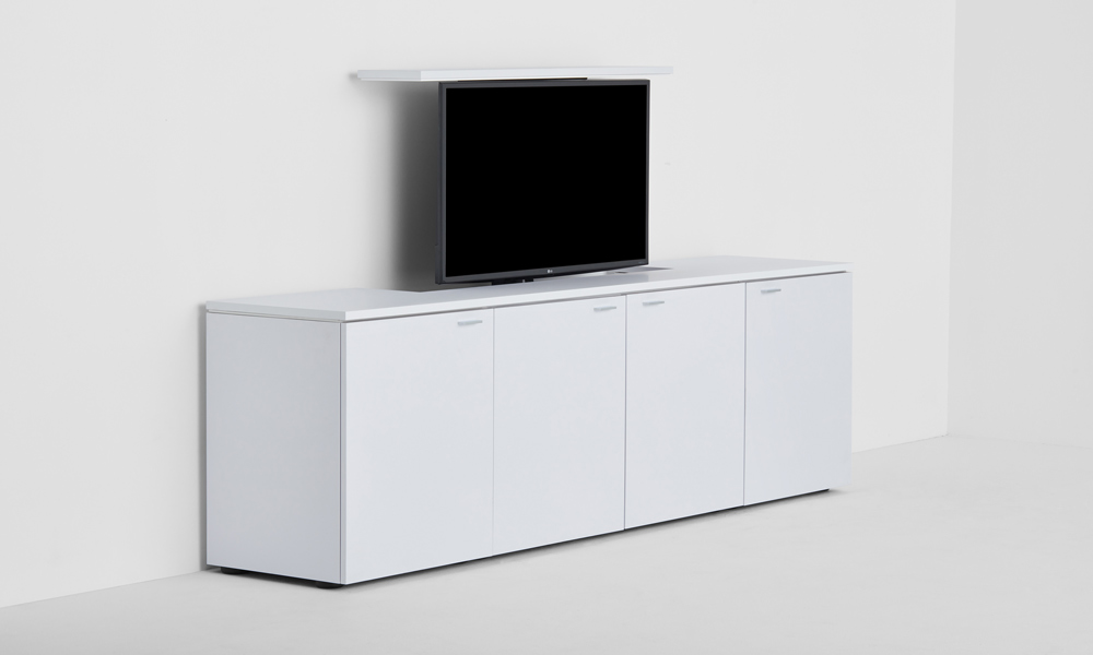 SIMPLE Credenza with Media Lift