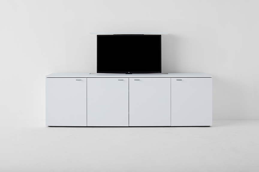 SIMPLE Credenza with Media Lift