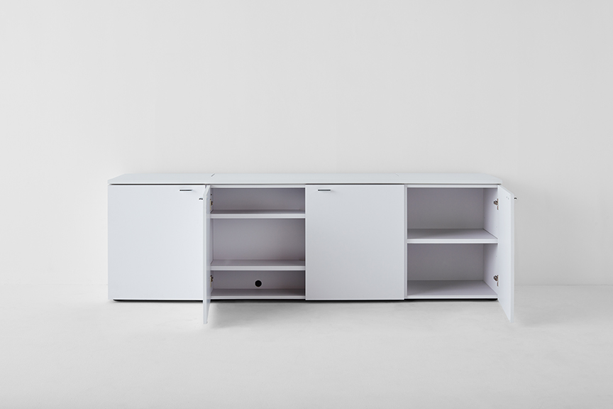 SIMPLE Credenza with Media Lift
