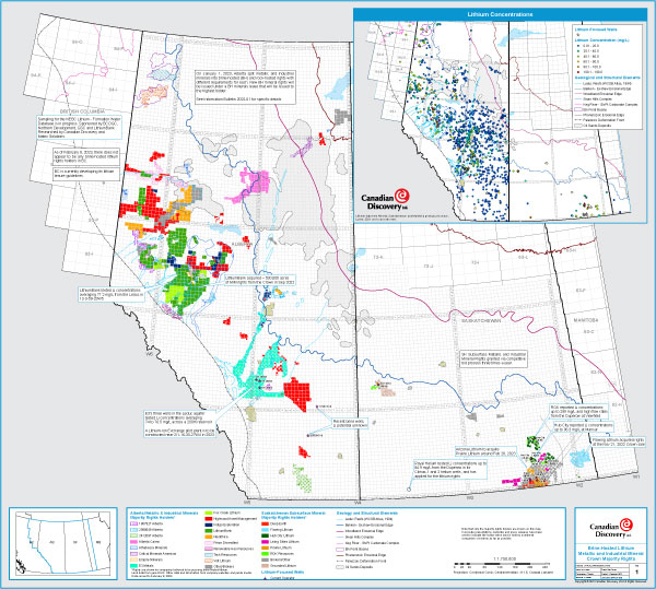 Brine-Hosted Lithium Metallic and Industrial Mineral Crown Majority ...