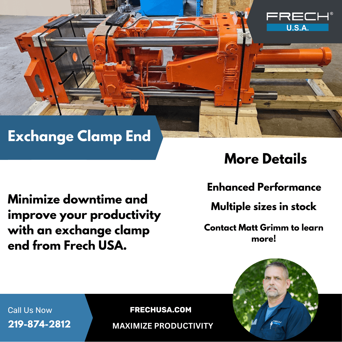 What is Clamp End Exchange & Benefits? - FRECH USA