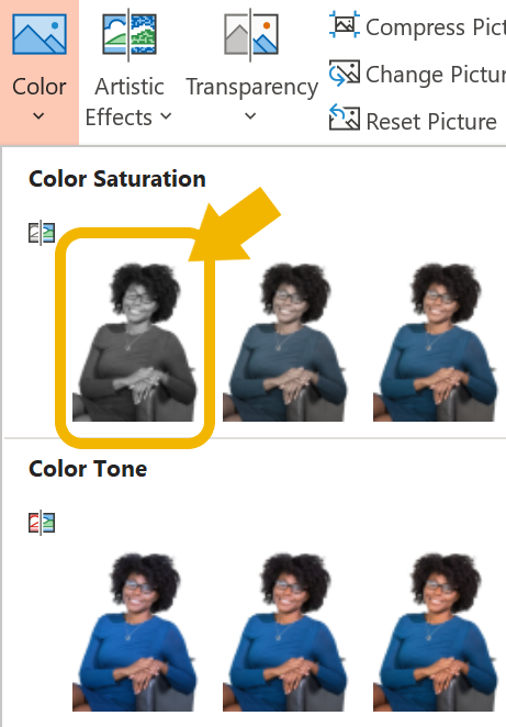 How to create better headshots in PowerPoint