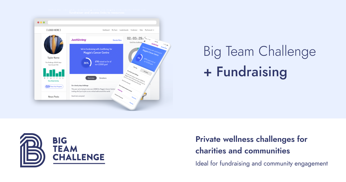 Creating a custom fundraiser for your steps challenge