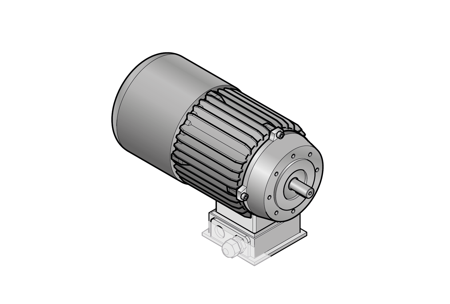C01.2206 PZF 1ph Motor - Single phase motor for Cuppone heated press ...