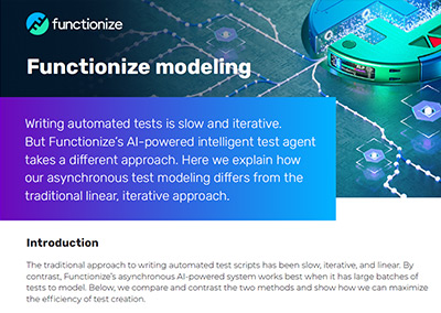 Functionize Modeling