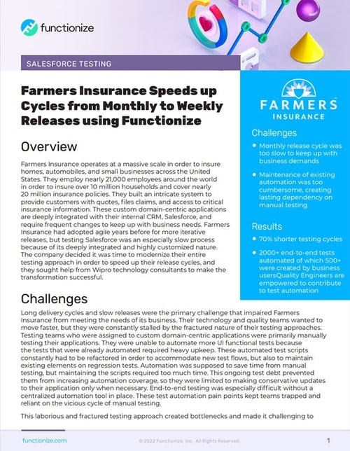 Farmers Insurance Speeds up Cycles from Monthly to Weekly Releases ...