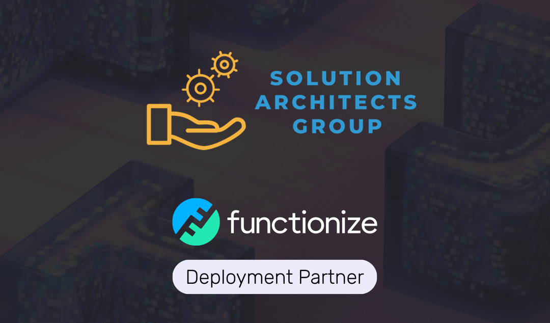 Functionize + Solution Architects Group, LLC Strategic Partnership