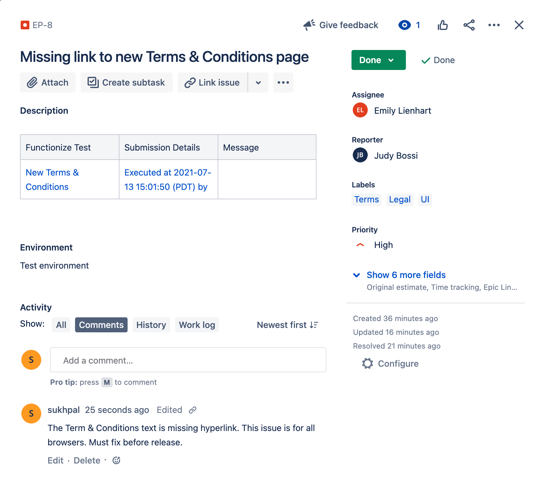 Intelligent Test Automation for Jira