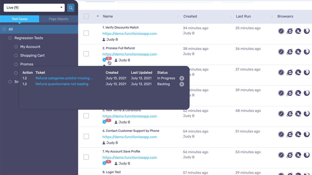 Intelligent Test Automation for Jira