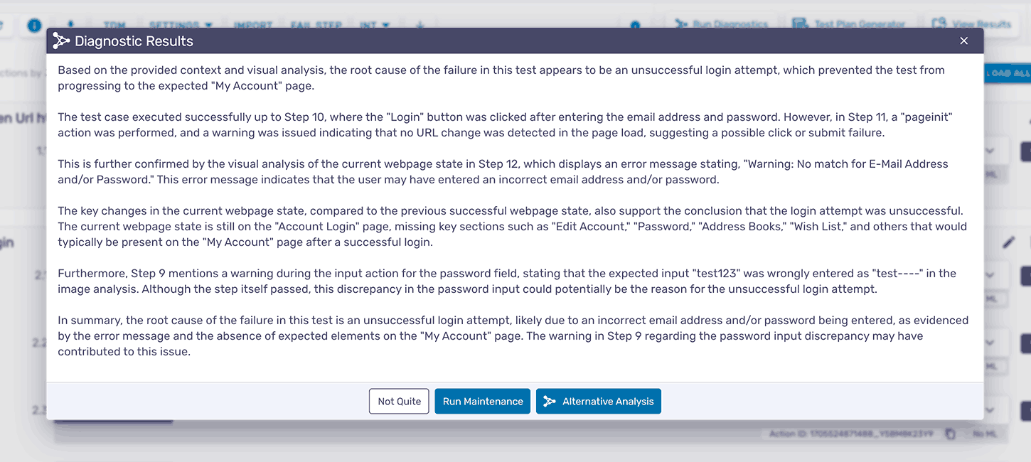 Functionize Platform Overview - Generative AI Software Quality Testing
