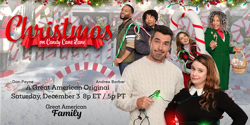 Watch Christmas on Candy Cane Lane | Great American Family | Frndly TV ...