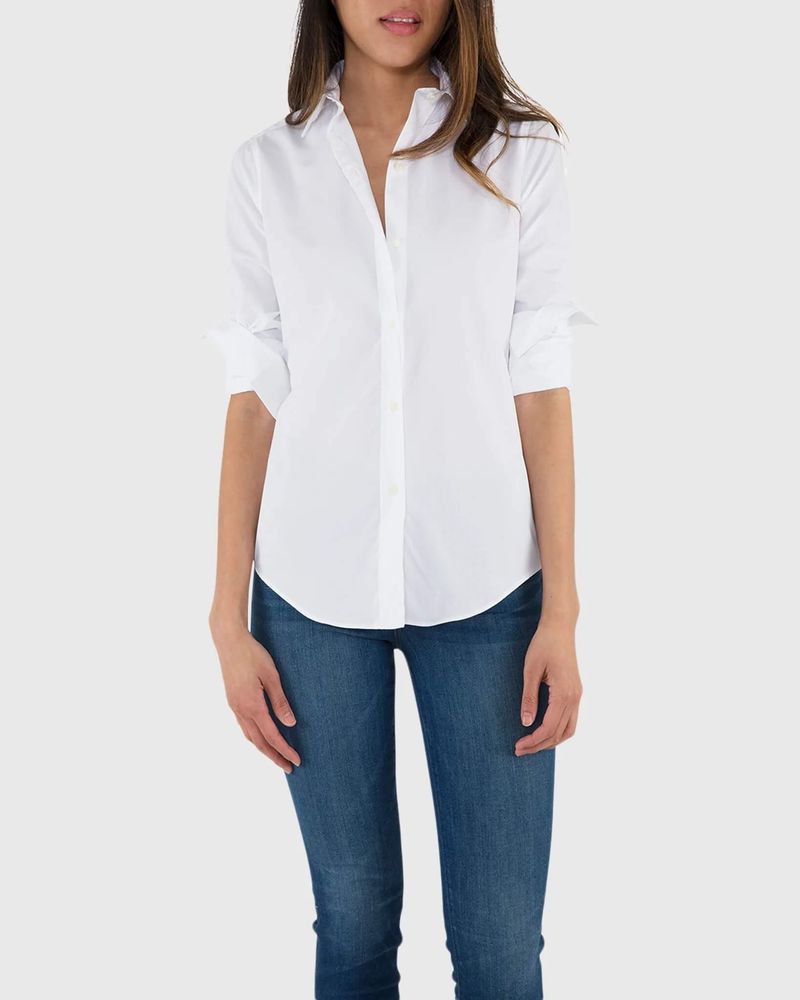 Best White Button-Down Shirts For Women (2023) Our top picks | The ...