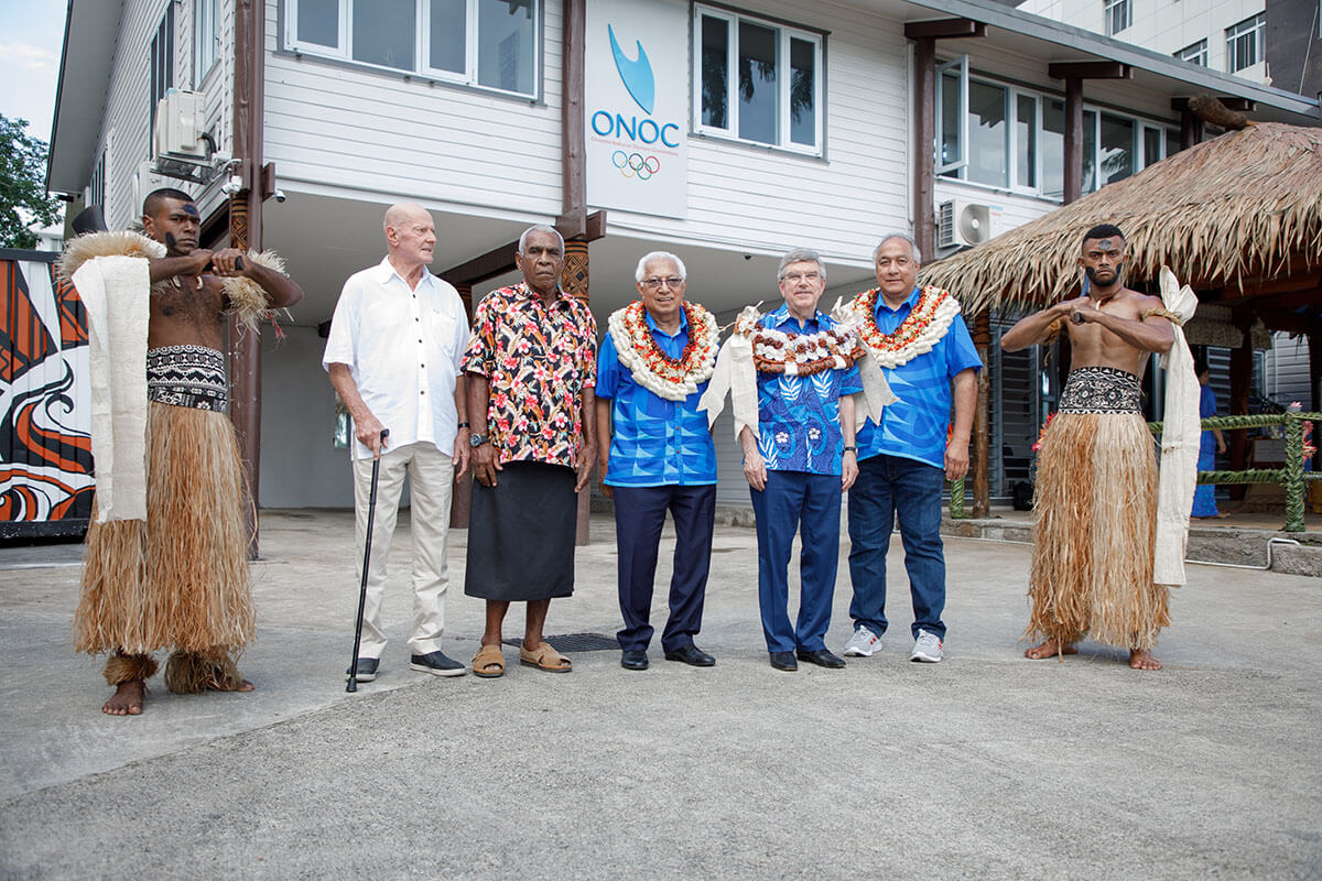 ONOC Media Release - IOC President Bach opens ONOC House, celebrates ...