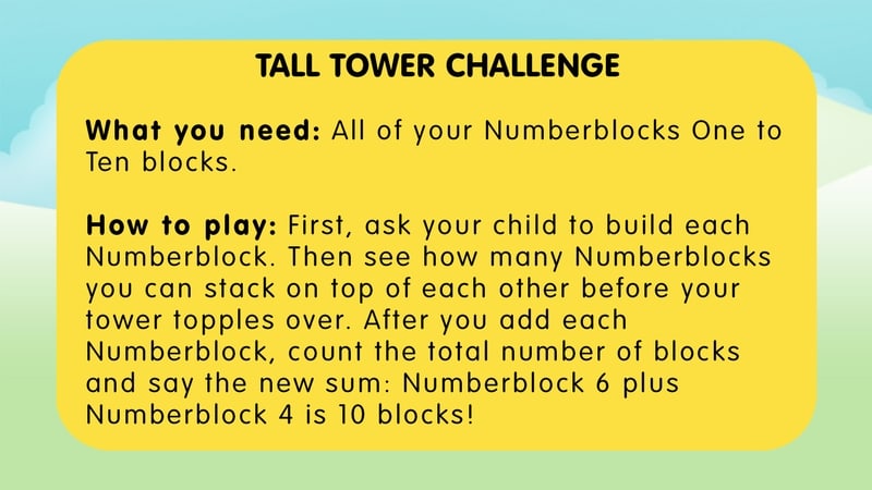 Numberblocks | Activities | Level 2