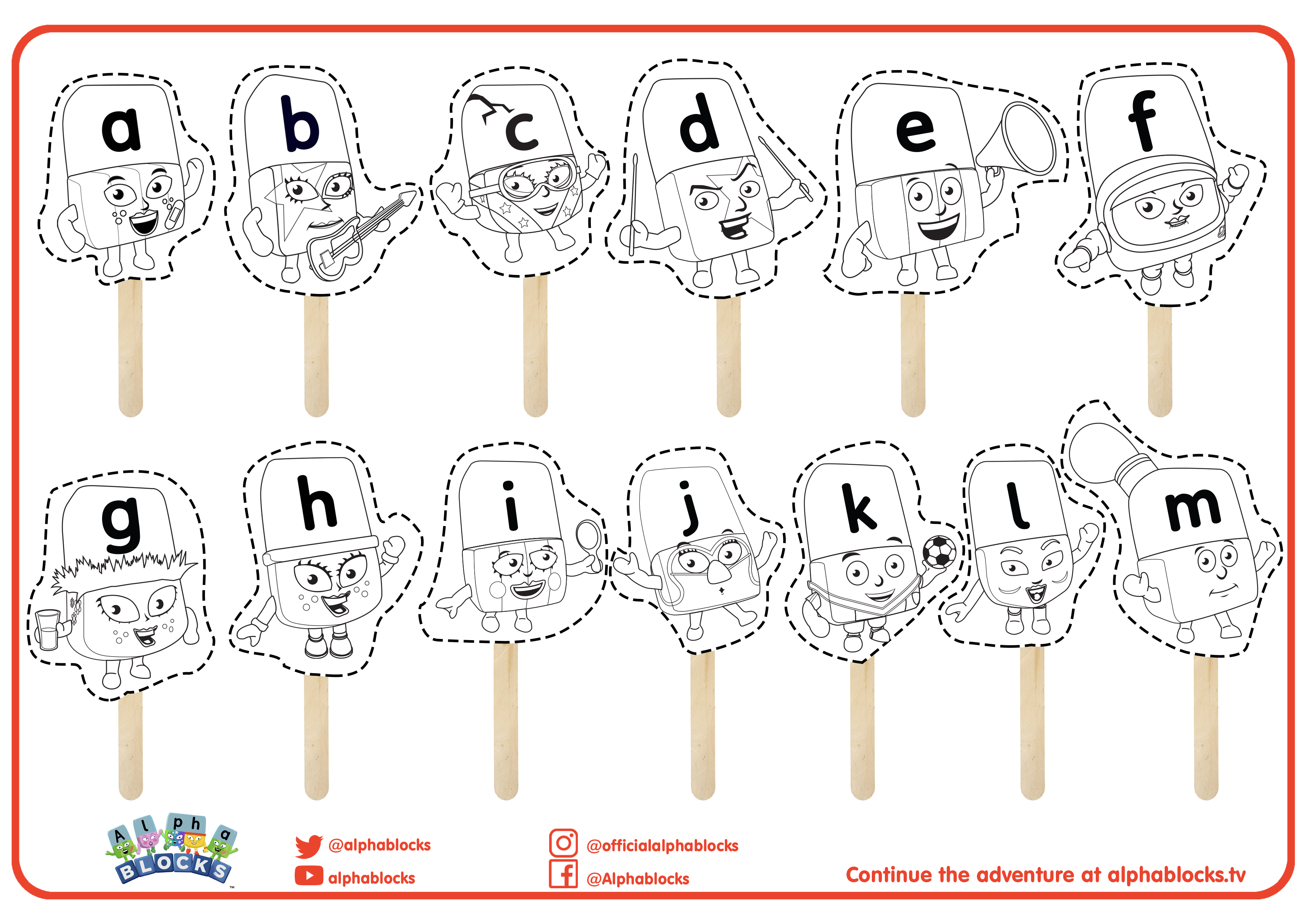 Alphablocks | Activities | Level 2