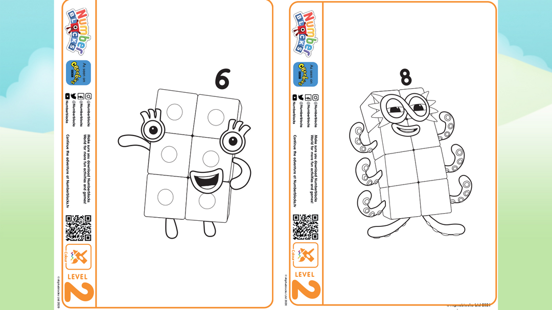 Numberblocks | Activities | Level 2