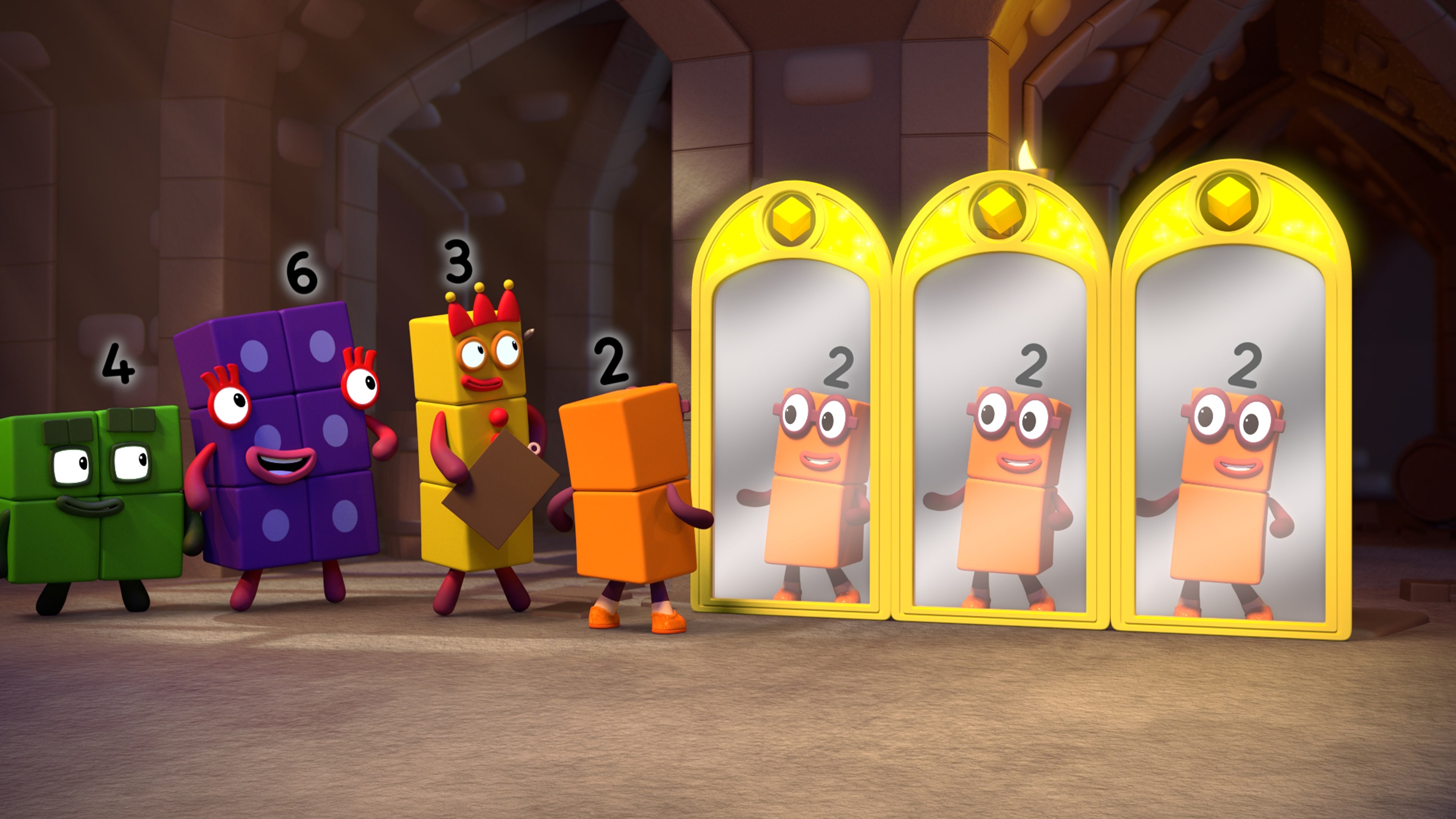 Numberblocks | Episodes | Mirror, Mirror