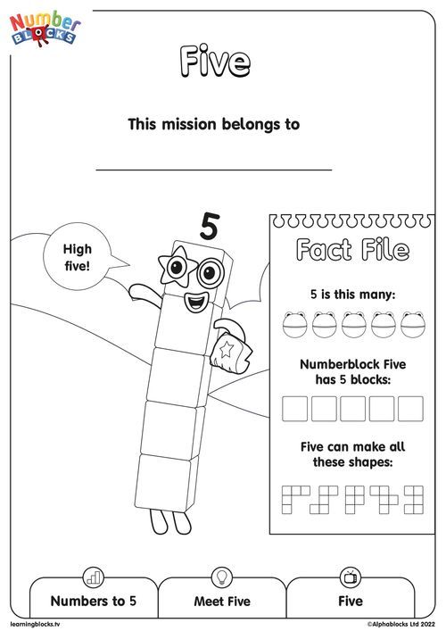 Numberblocks | Episodes | Five