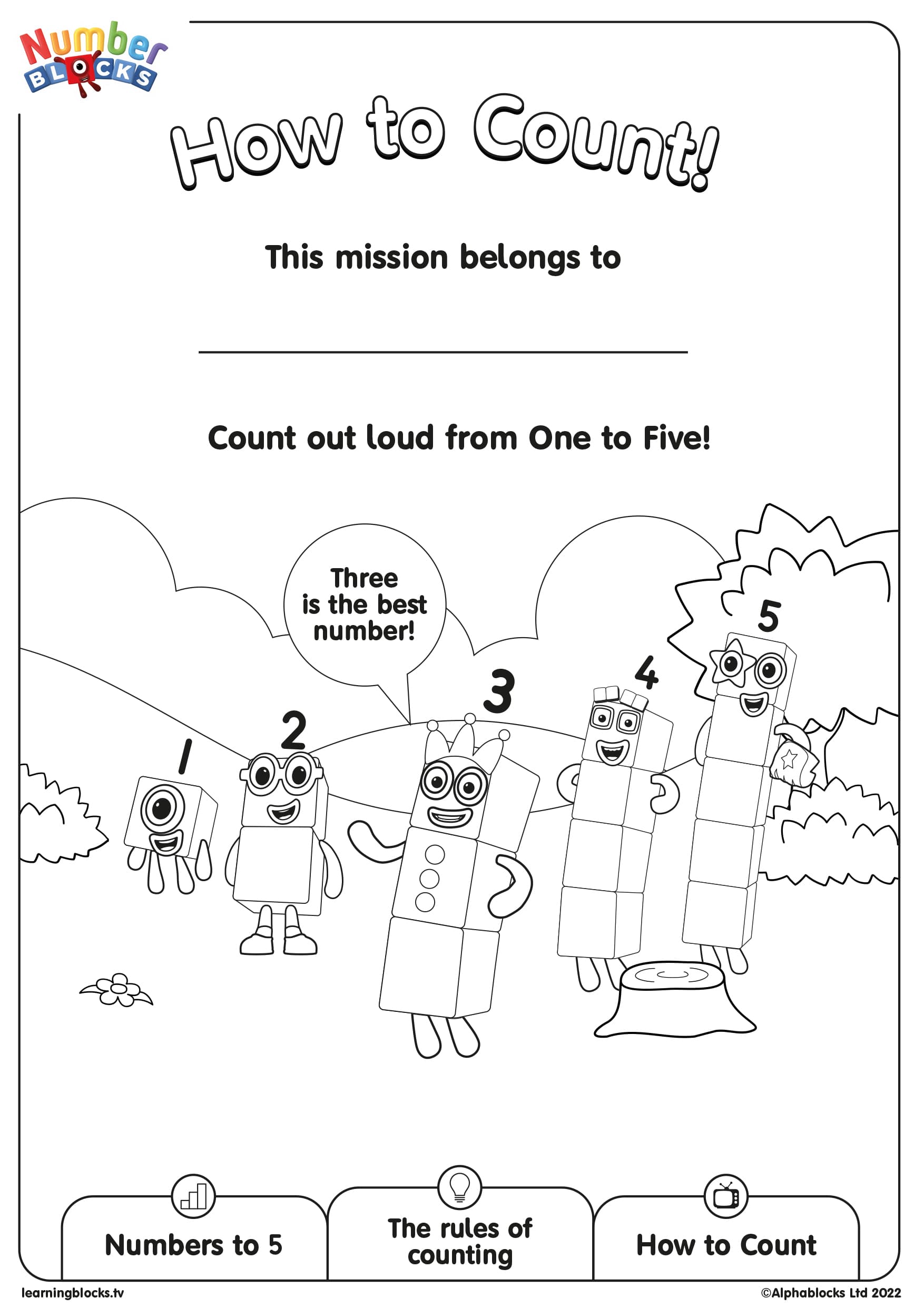 Numberblocks | Episodes | How to Count