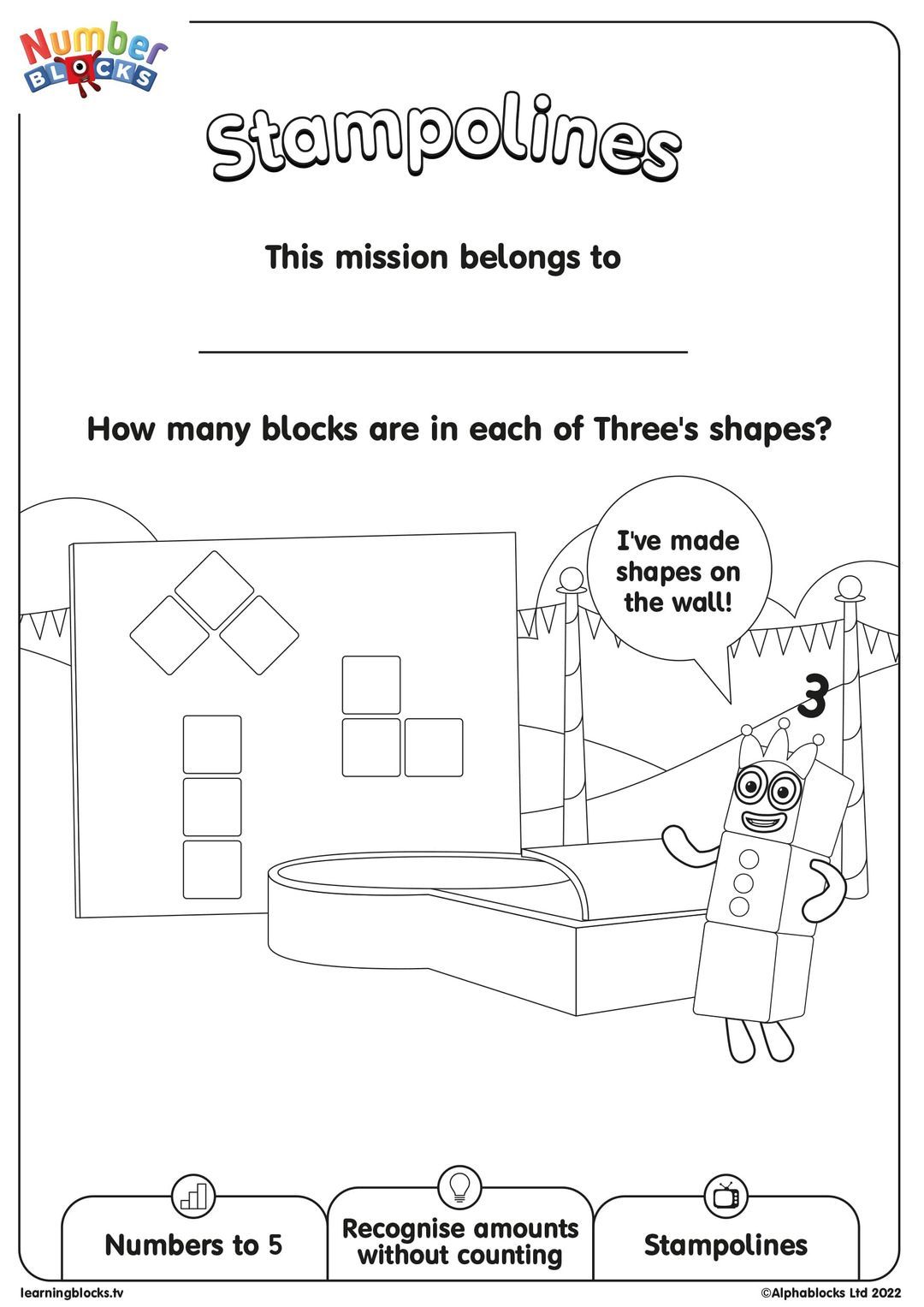 Numberblocks | Activities | Level 1