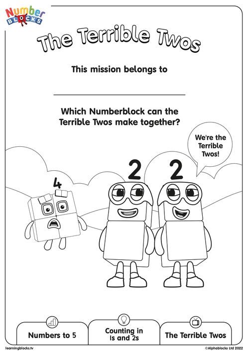 Numberblocks | Activities | Level 1