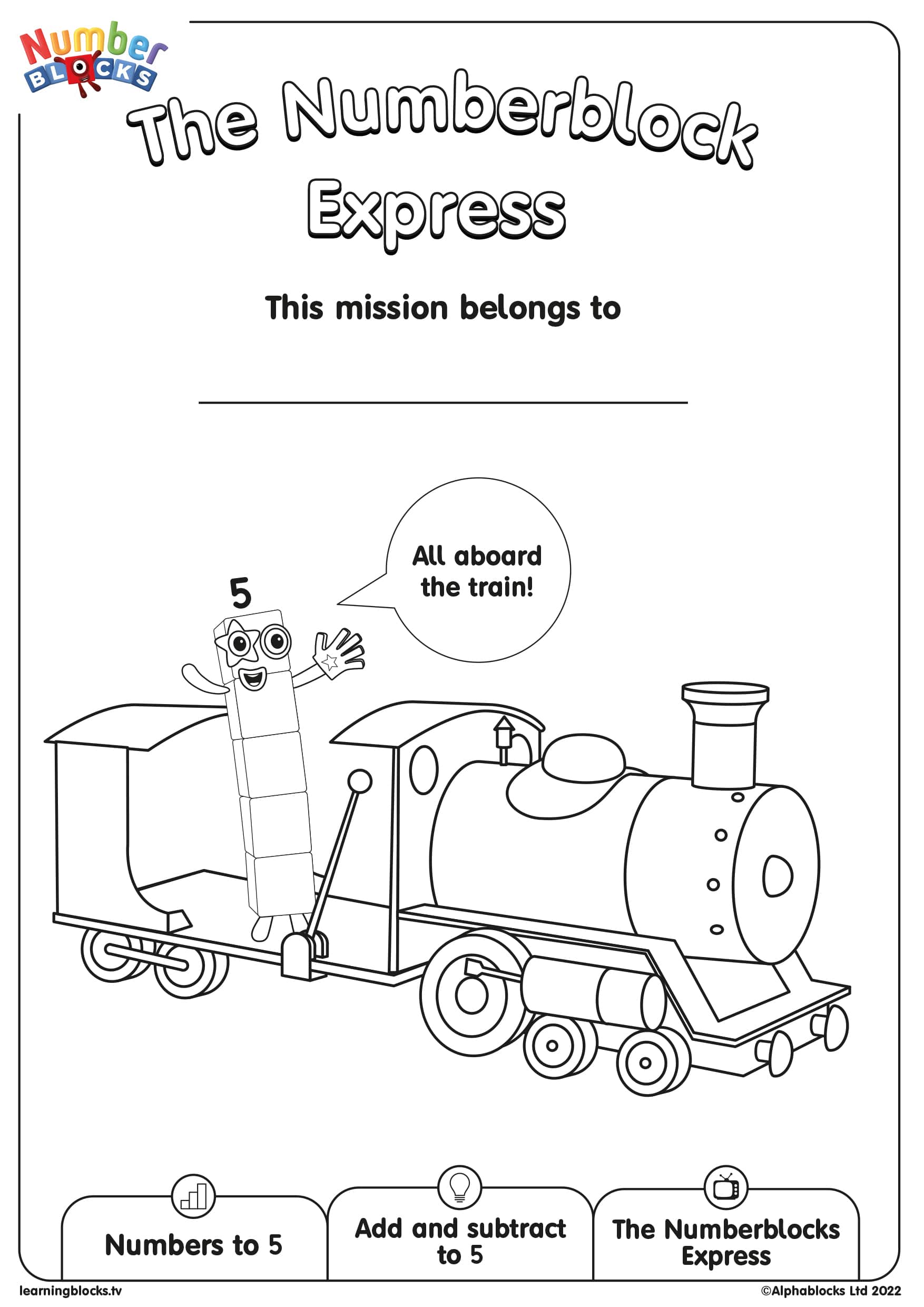 Numberblocks | Episodes | The Numberblocks Express