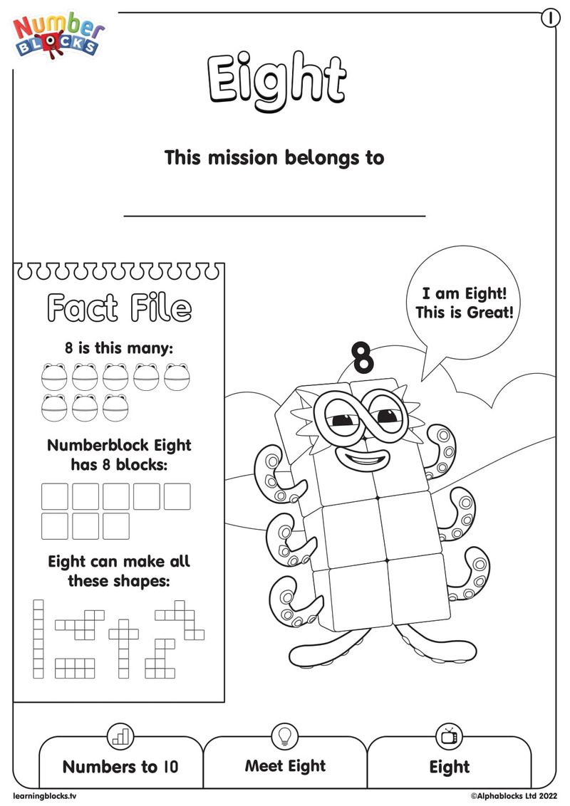 Numberblocks | Activities | Level 2