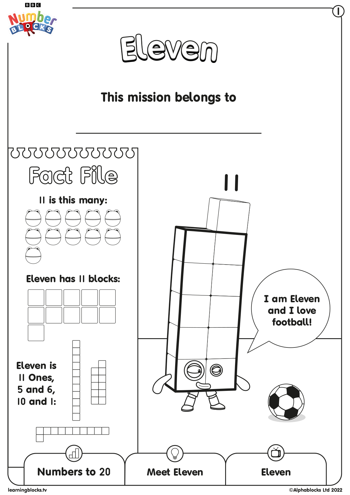 Numberblocks | Activities | Level 3