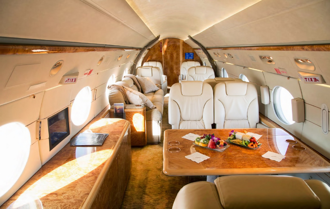 Private Jet Interior Refurbishment | flyExclusive