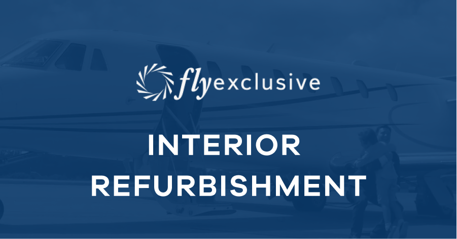 Private Jet Interior Refurbishment | flyExclusive