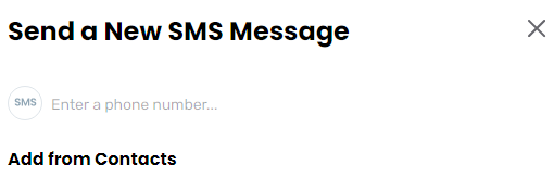 How to send an SMS text message to multiple recipients