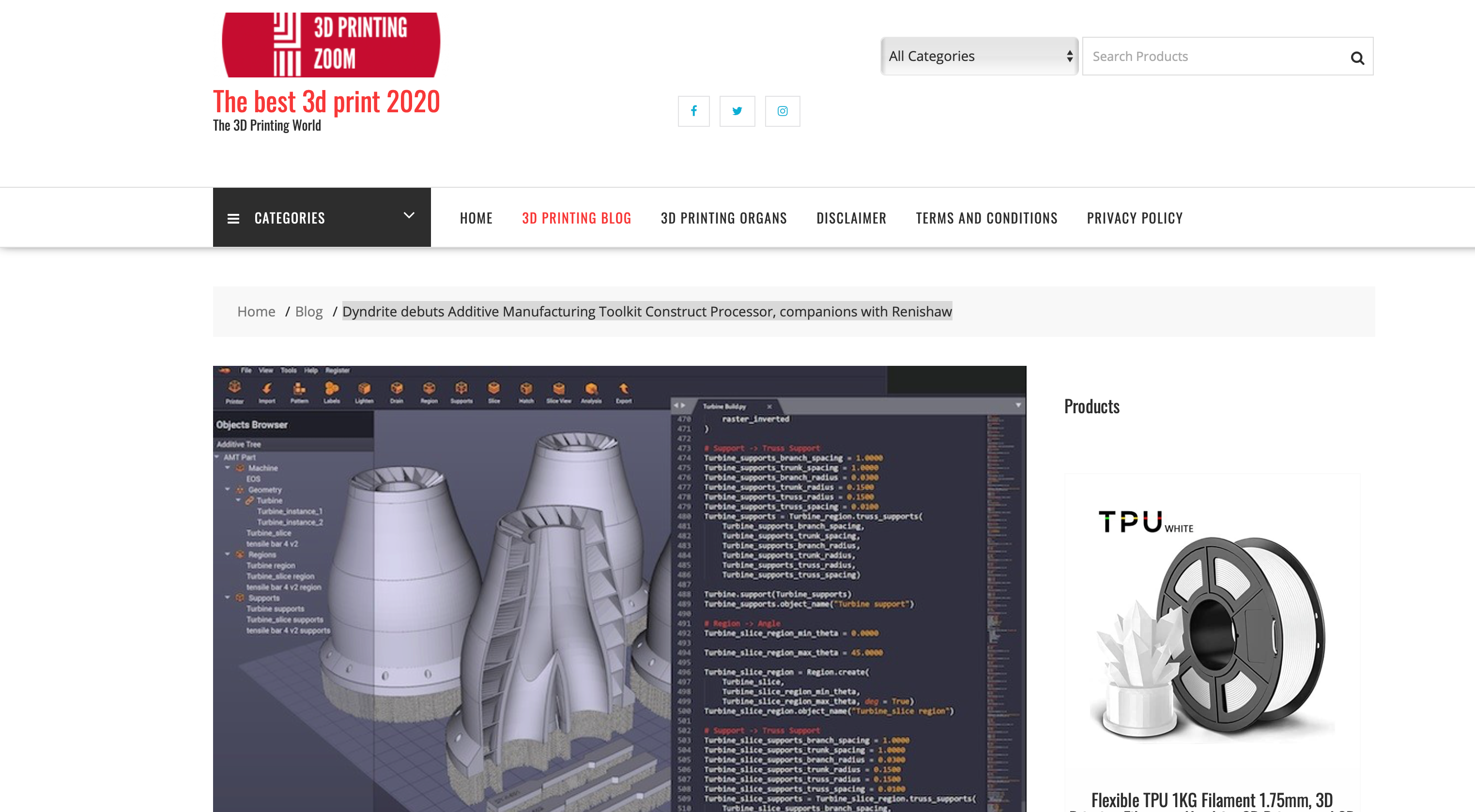 3D printing Zoom: Dyndrite debuts Additive Manufacturing Toolkit Construct Processor, companions ...