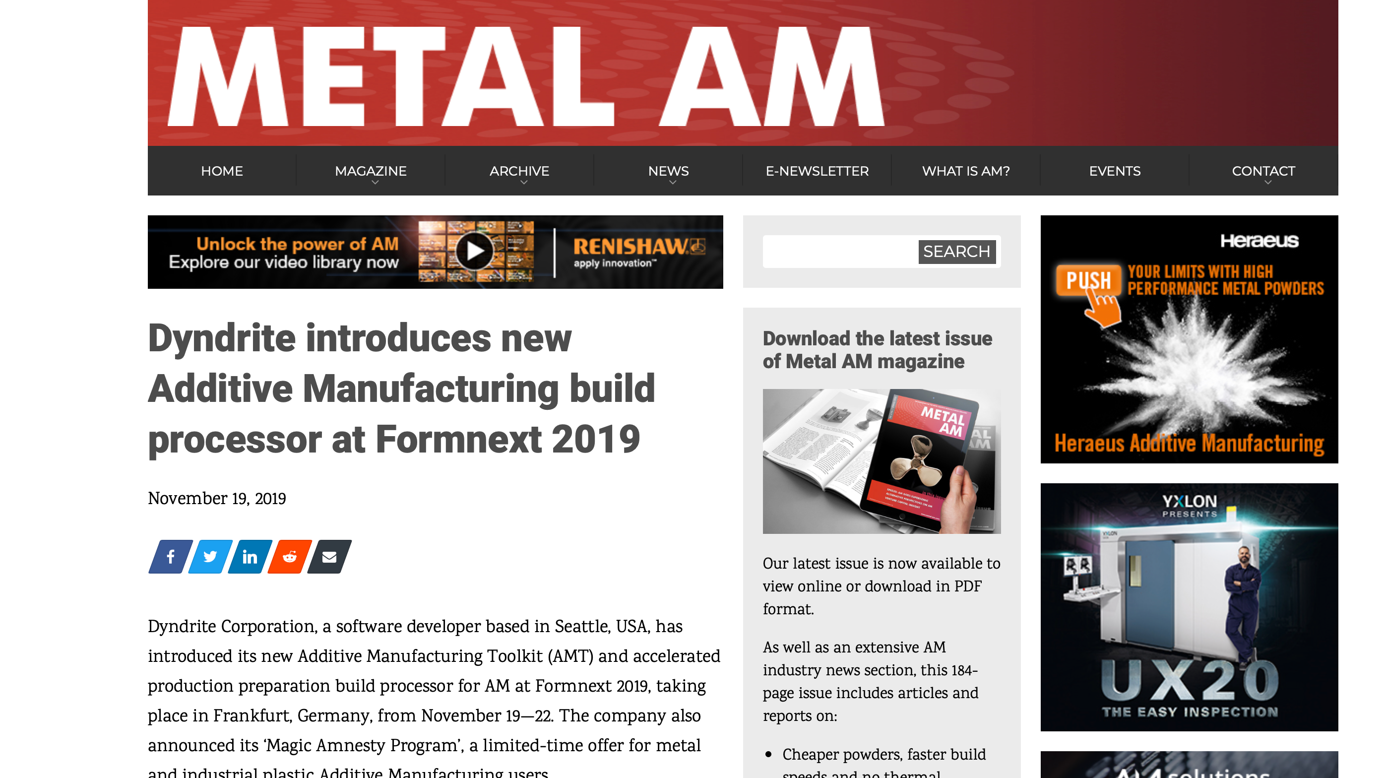 Metal AM: Dyndrite introduces new Additive Manufacturing build processor at Formnext 2019 | Dyndrite