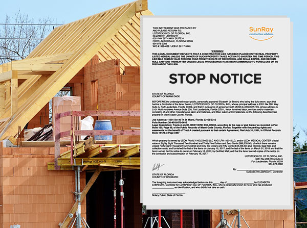 Understanding the Power of Stop Payment Notices in Construction Projects