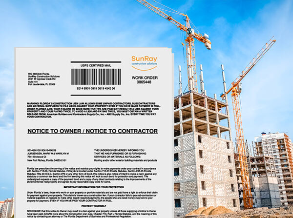 What is the Importance of a Notice to Owner in Construction Projects?