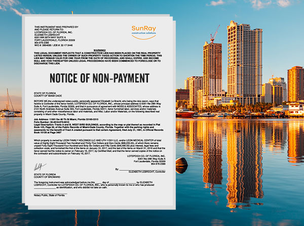 Understanding the Florida Notice of Nonpayment Process: A Comprehensive ...