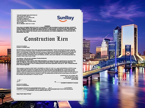 A Comparative Guide to Filing Lien in Florida and Other States