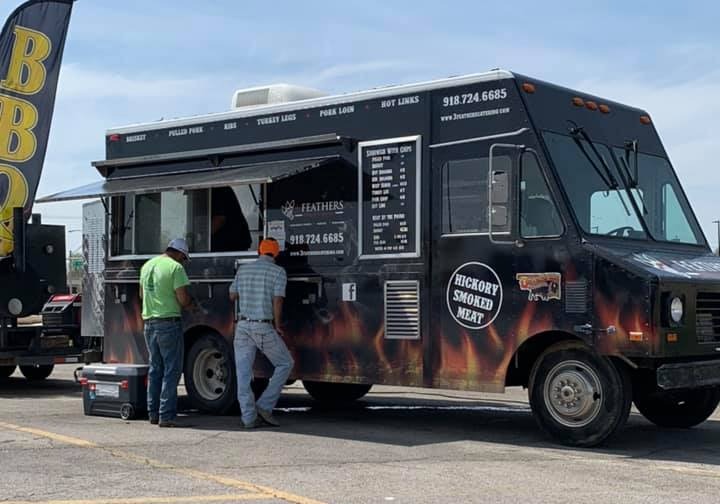 3 Feathers BBQ & Catering | Okie Food Trucks