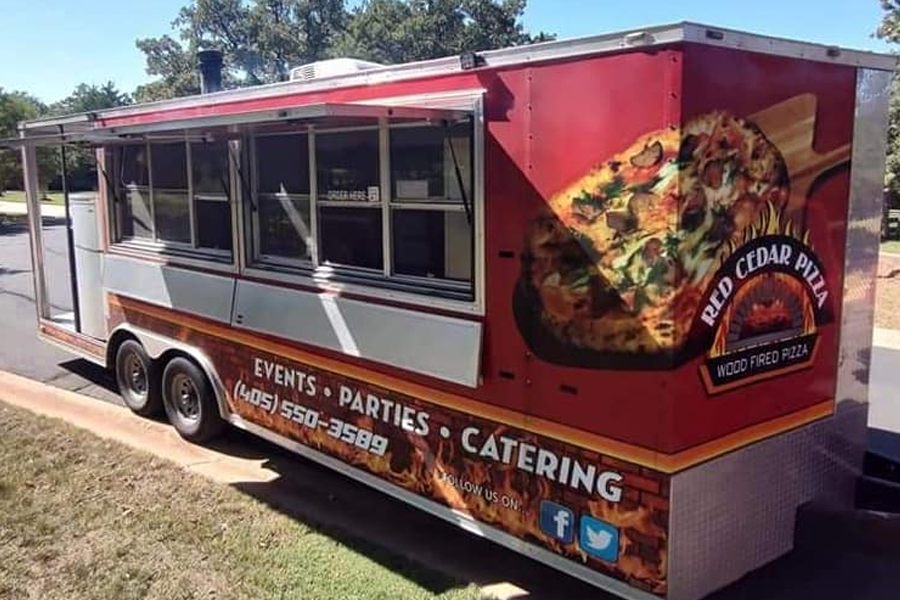 Red Cedar Pizza | Okie Food Trucks