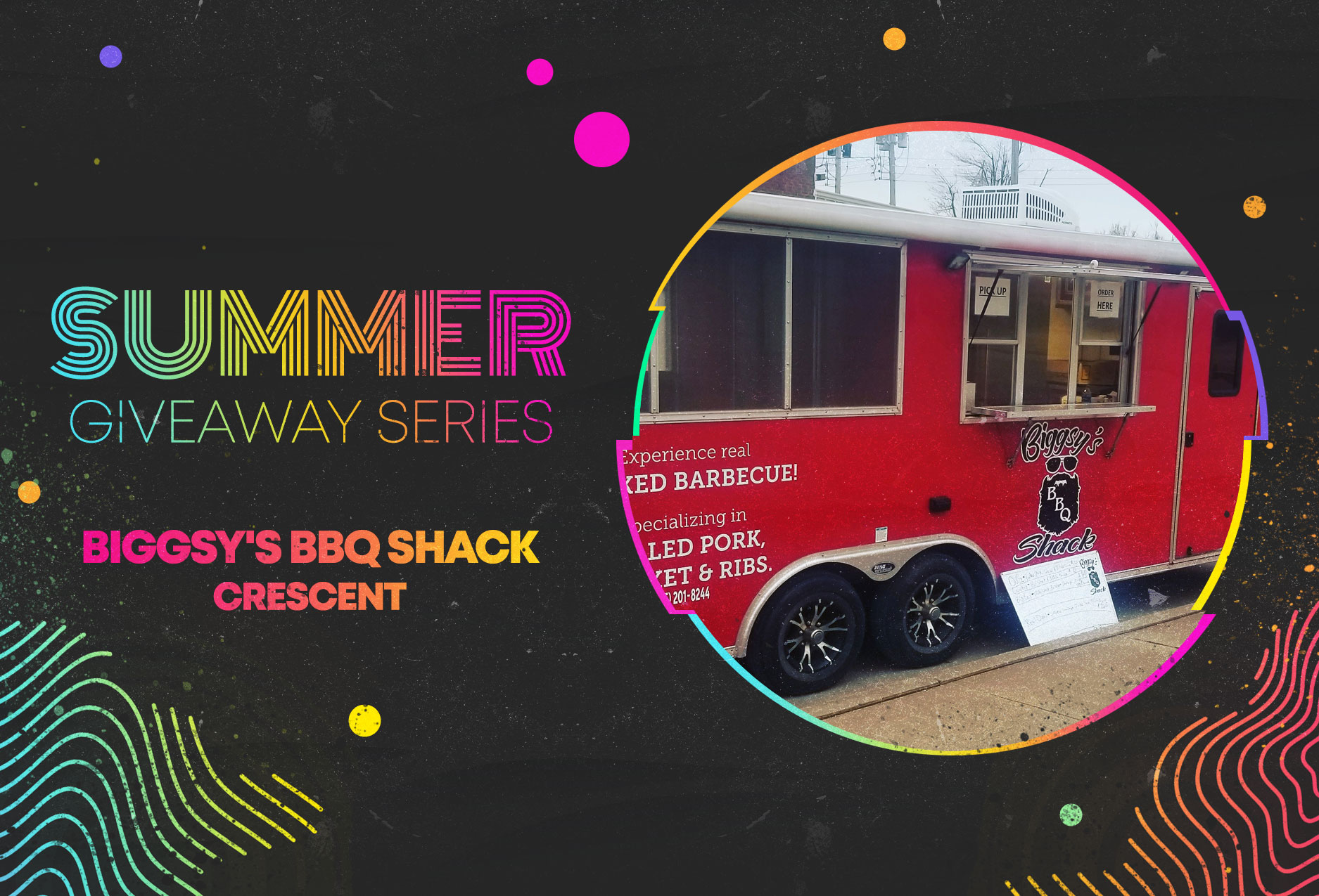 Summer Giveaway Series: Biggsy's BBQ Shack | Okie Food Trucks